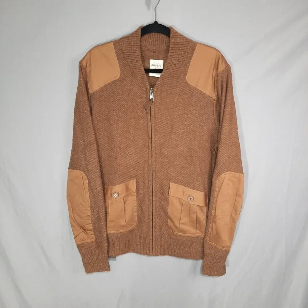 Fossil | Sweaters | Fossil 54 Mens M Shooting Sweater Rabbit Hair Wool ...